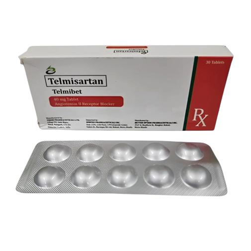 TELMIBET Telmisartan 40mg Tablet 1's price in the Philippines | MedsGo ...